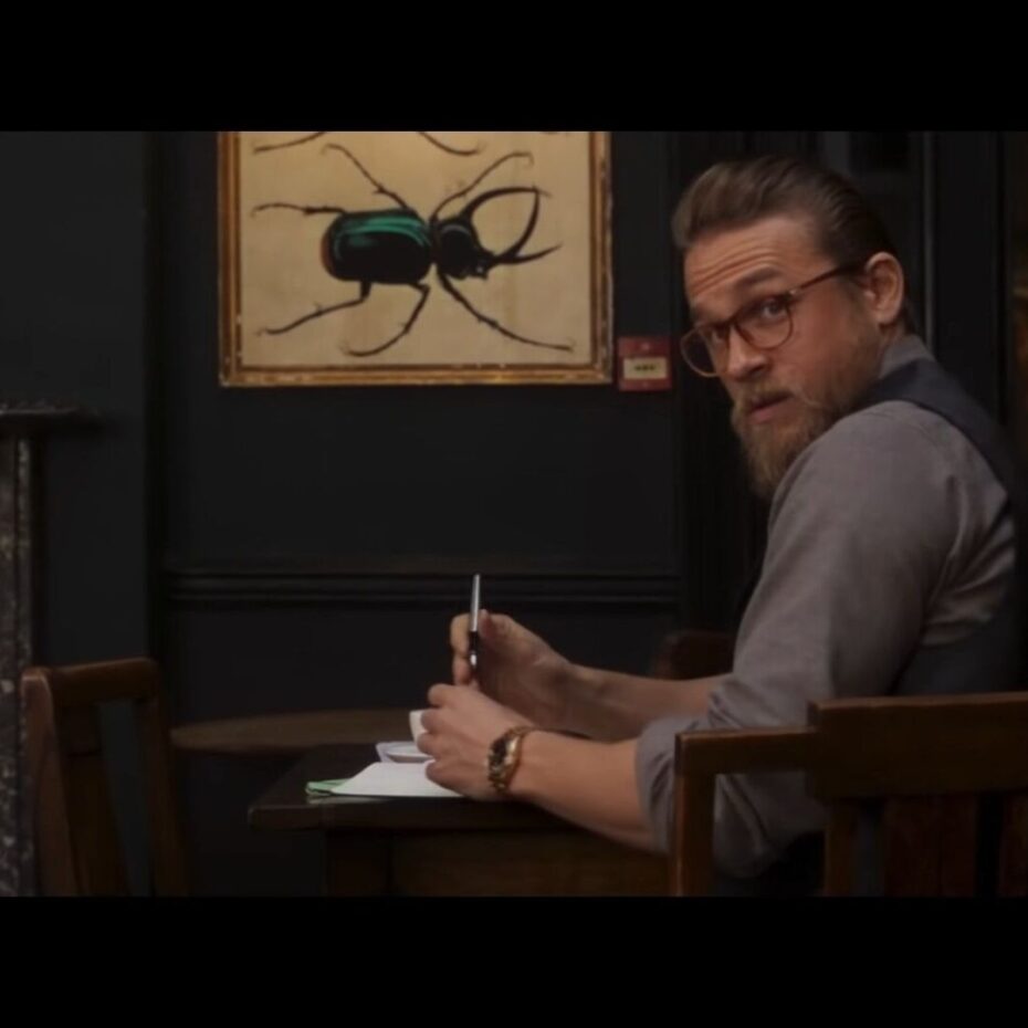 Smokeless BBQ Table Seen In The Gentlemen - Elemental Spot