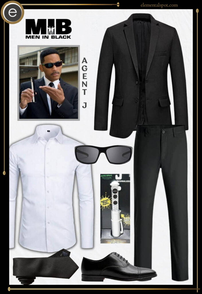 Dress Up Like Agent J from Men In Black - Elemental Spot