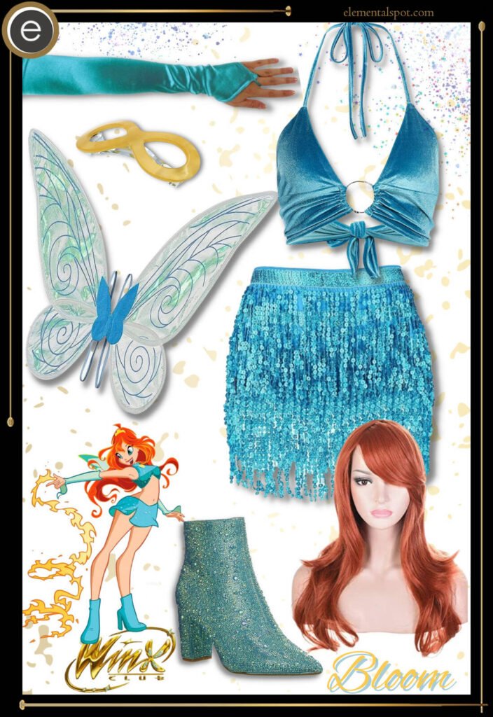 Dress Up Like Bloom from Winx Club - Elemental Spot
