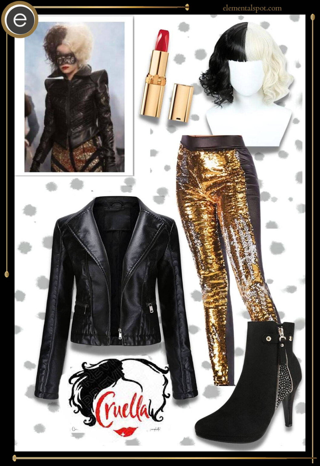 Dress Up Like Cruella de Vil from Cruella - Elemental Spot