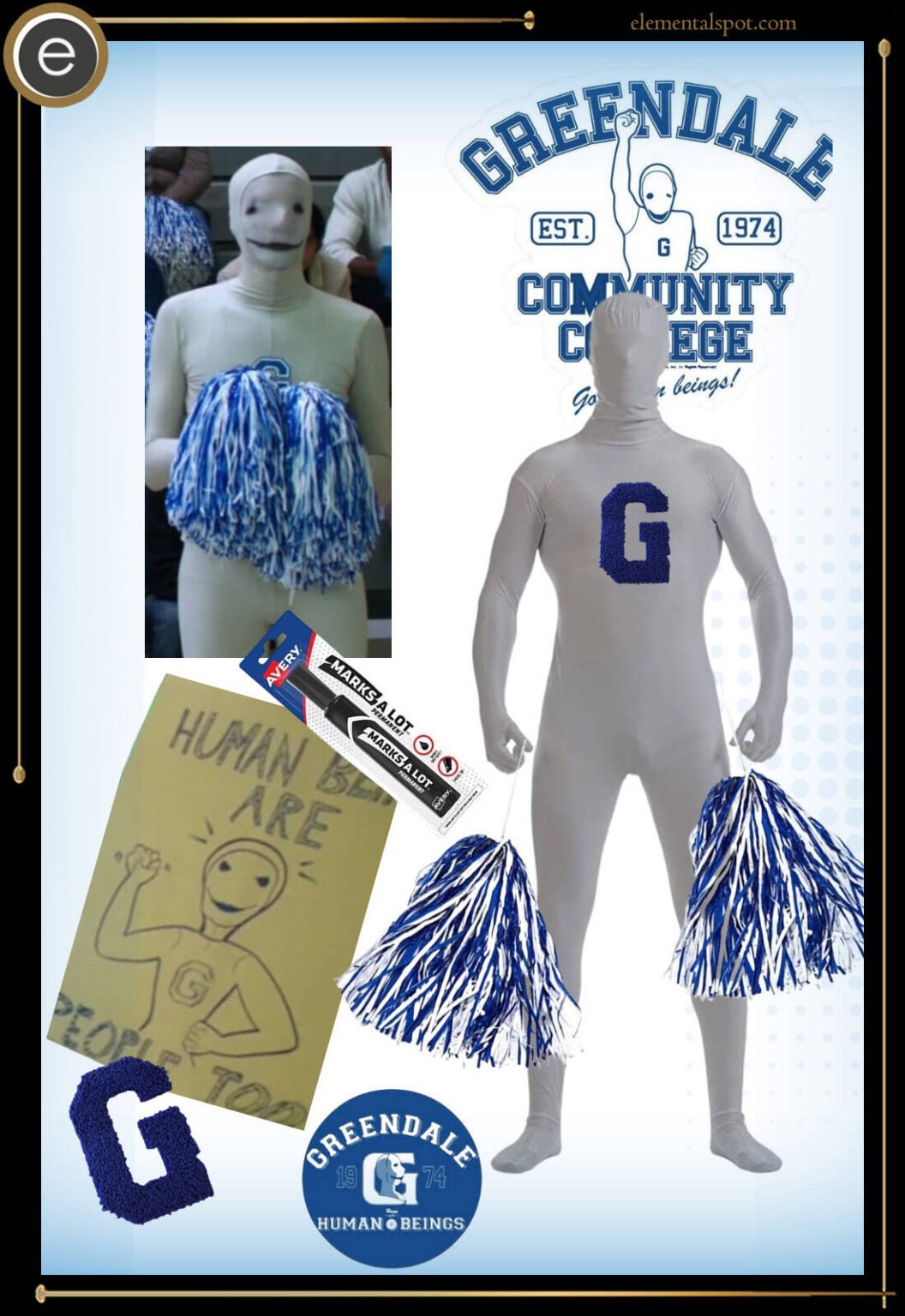 Dress Up Like Greendale Human Being - Elemental Spot