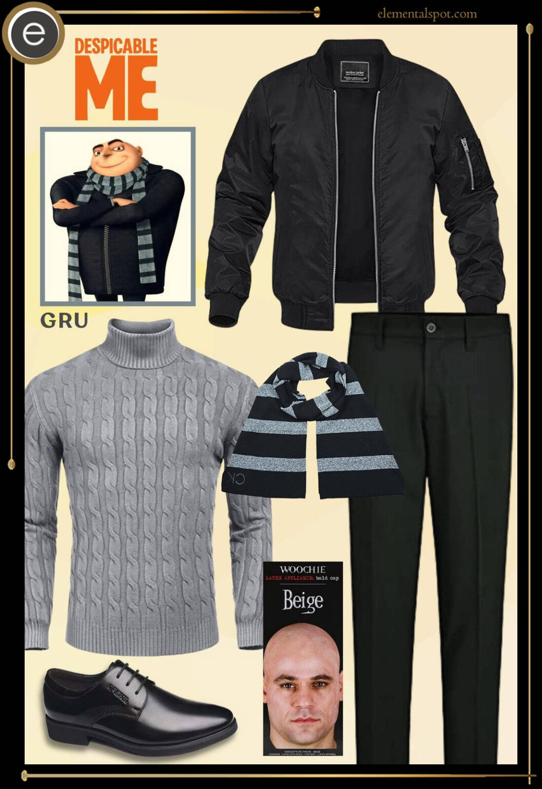 Dress Up Like Gru from Despicable Me - Elemental Spot