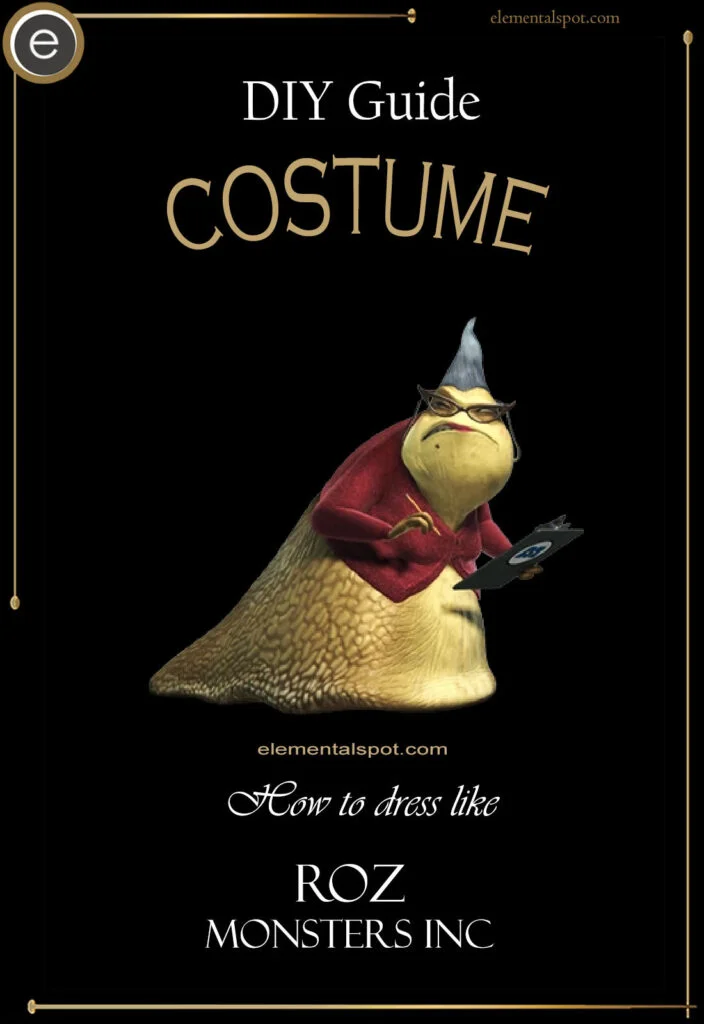 Roz Monsters Inc Costume