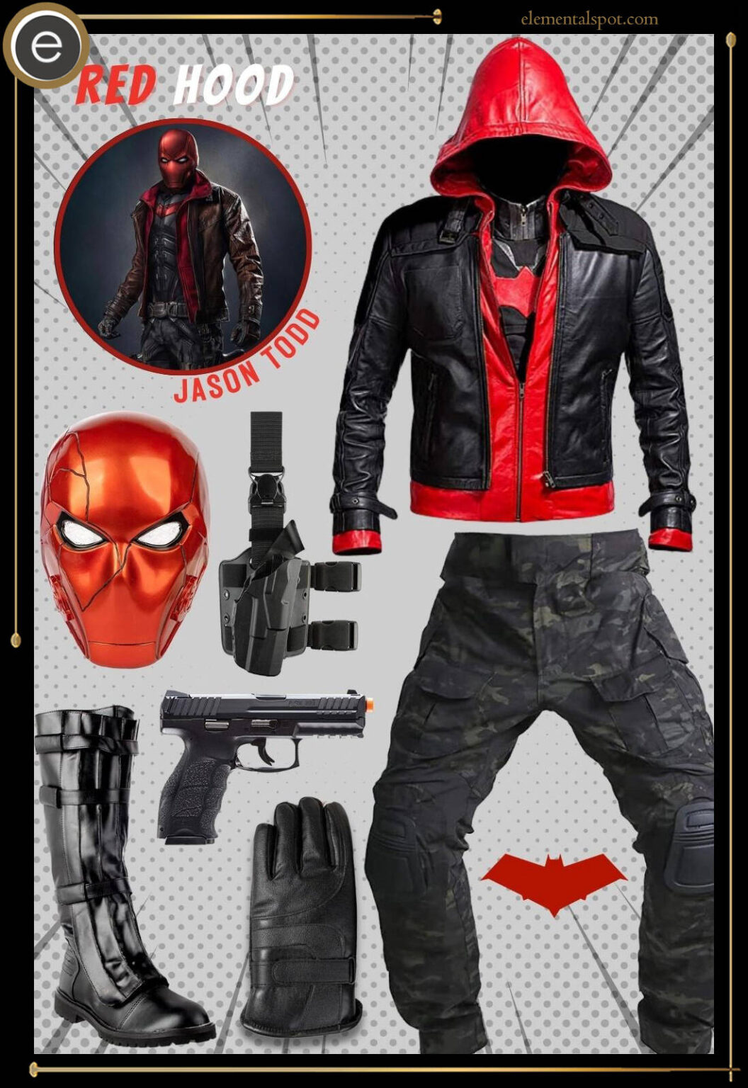 Dress Up Like Jason Todd from The Red Hood - Elemental Spot