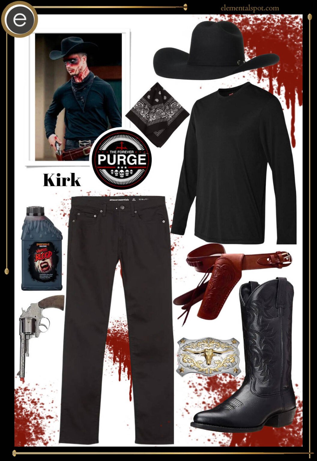 Dress Up Like Kirk from The Forever Purge - Elemental Spot