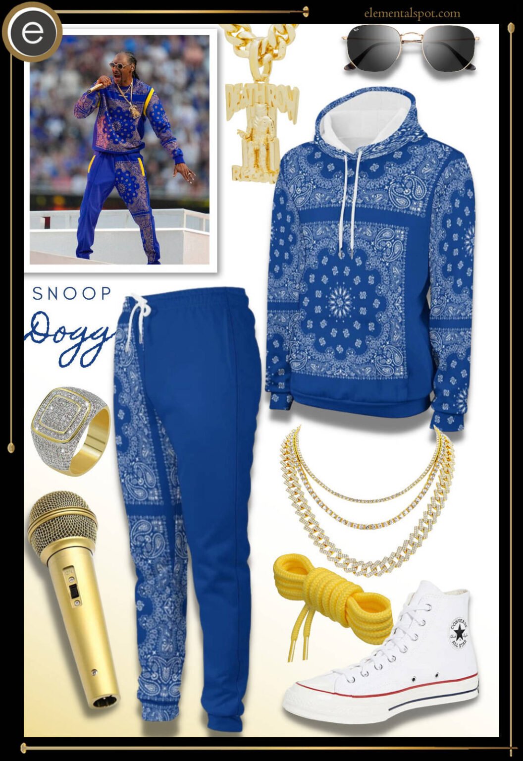 Dress Up Like Snoop Dogg from Super Bowl Halftime - Elemental Spot