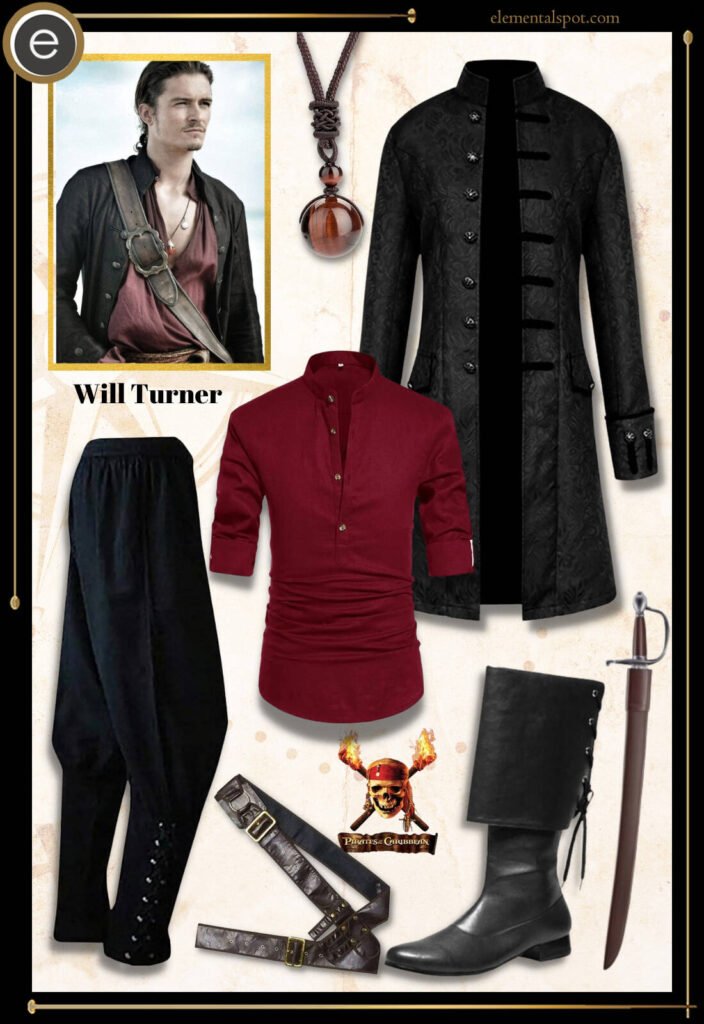 Dress Up Like Will Turner from Pirates of the Caribbean - Elemental Spot