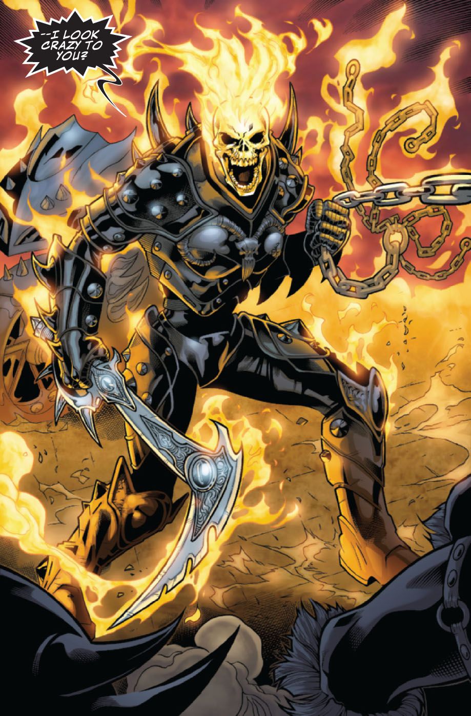 Dress Up Like Johnny Blaze from Ghost Rider - Elemental Spot