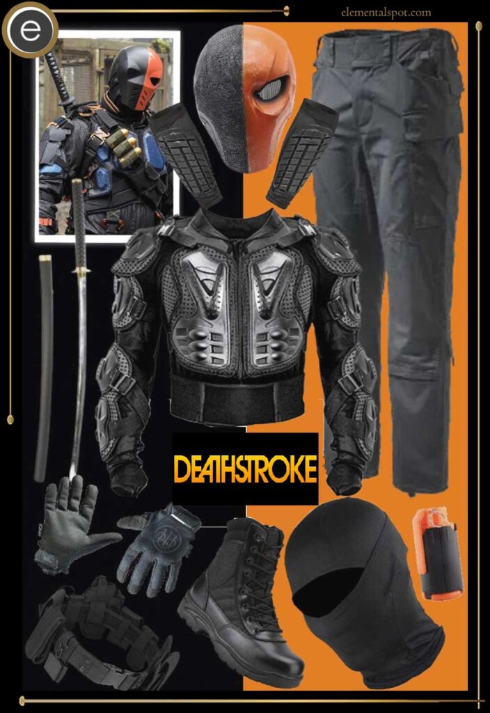 Dress Up Like Deathstroke from Arrow - Elemental Spot