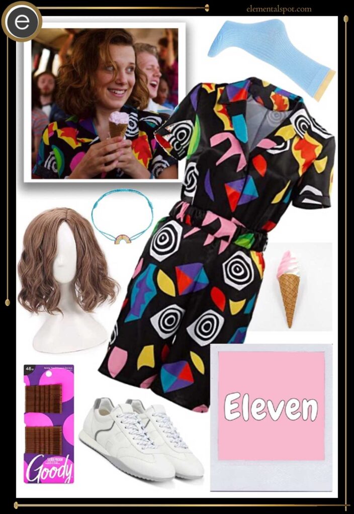 Dress Up Like Eleven (Romper Look in Season 3) from Stranger Things ...