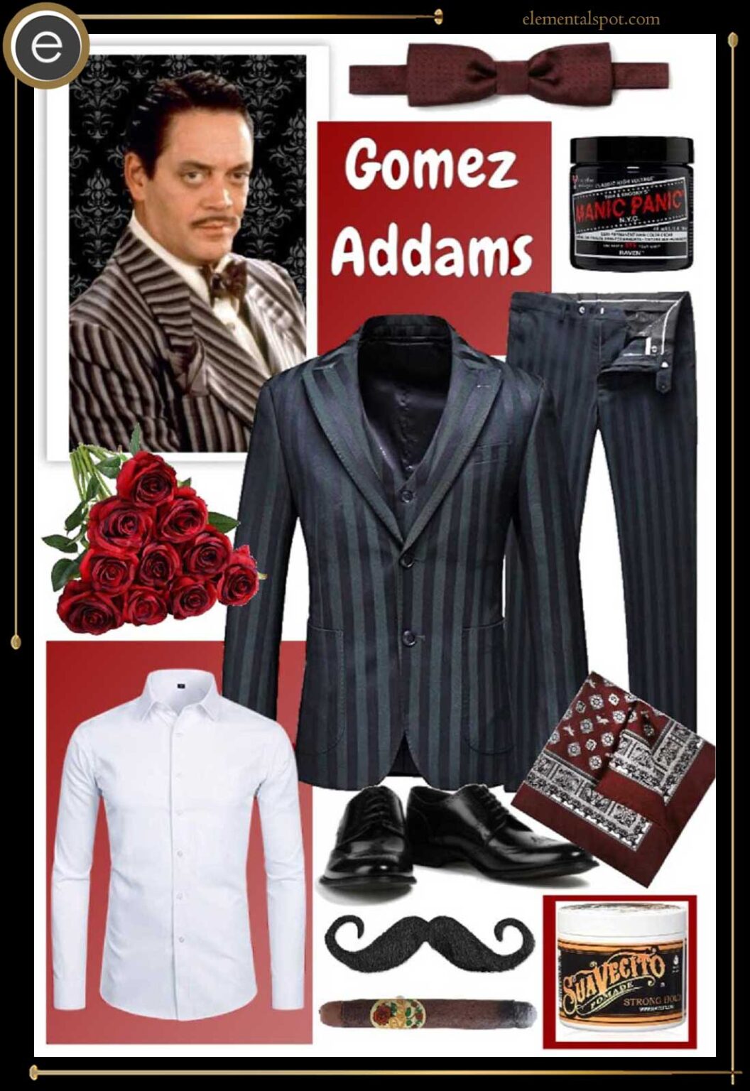 Dress Up Like Gomez Addams from The Addams Family - Elemental Spot