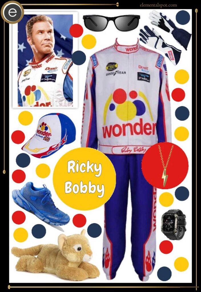 Dress Up Like Ricky Bobby from Talladega Nights - Elemental Spot
