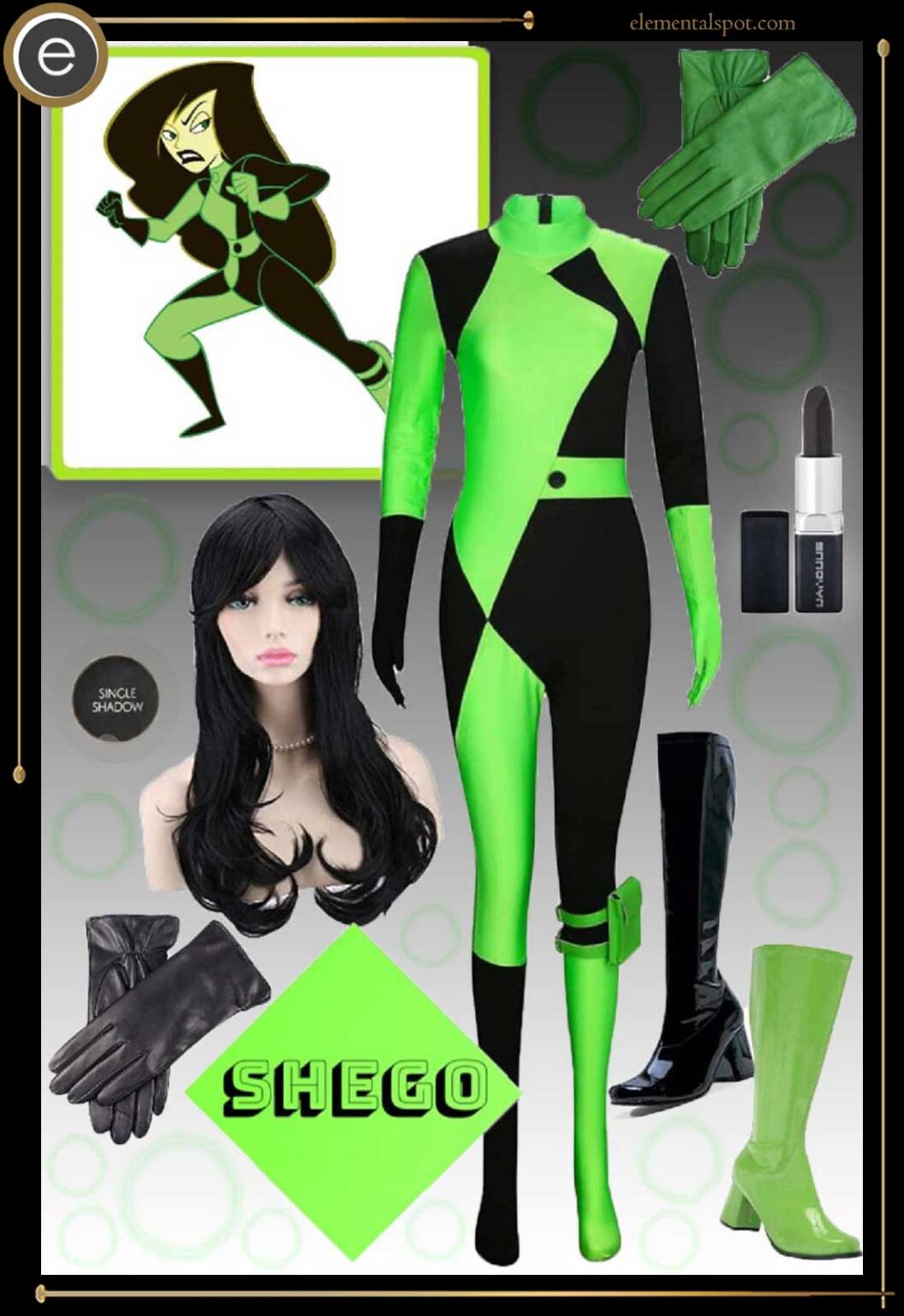 Dress Up Like Shego from Kim Possible - Elemental Spot