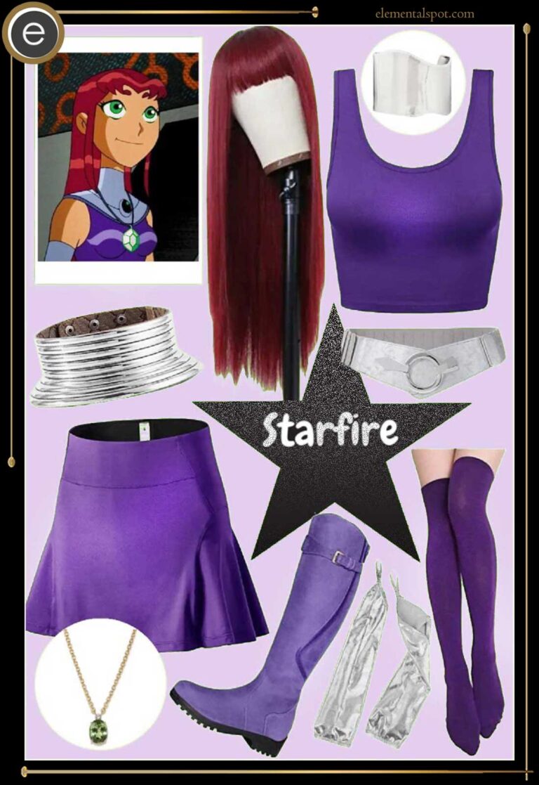 Dress Up Like Starfire from Teen Titans - Elemental Spot