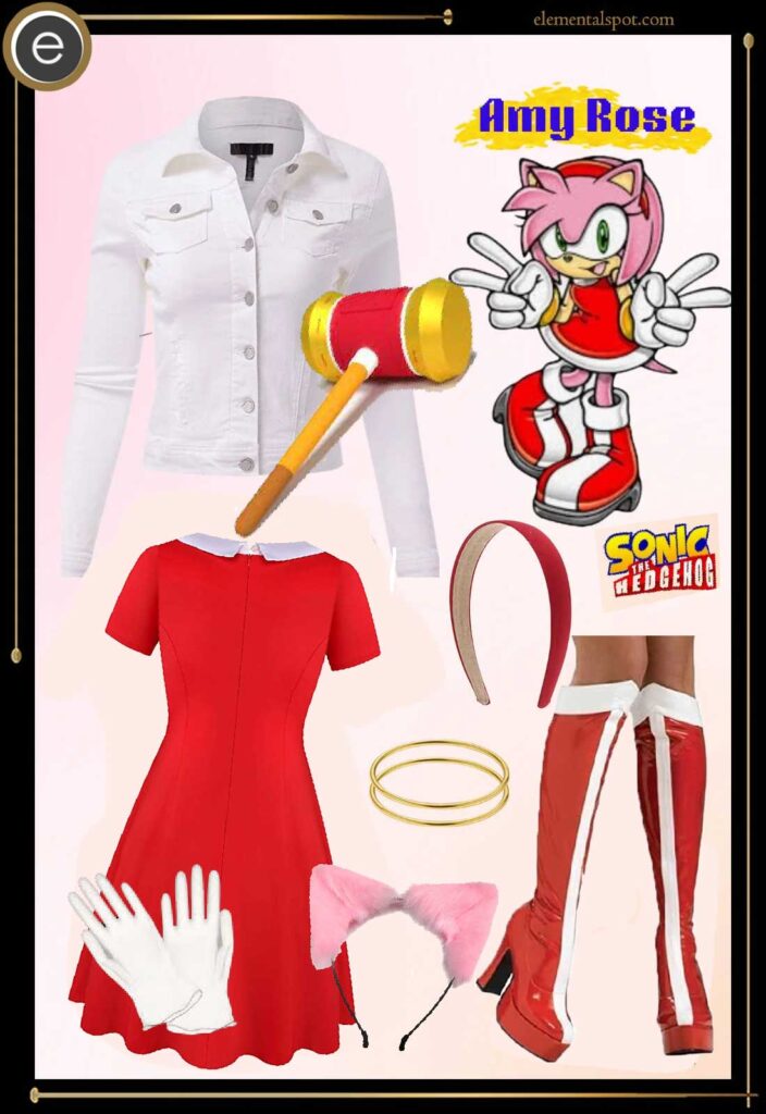 Dress Up Like Amy Rose from Sonic the Hedgehog - Elemental Spot