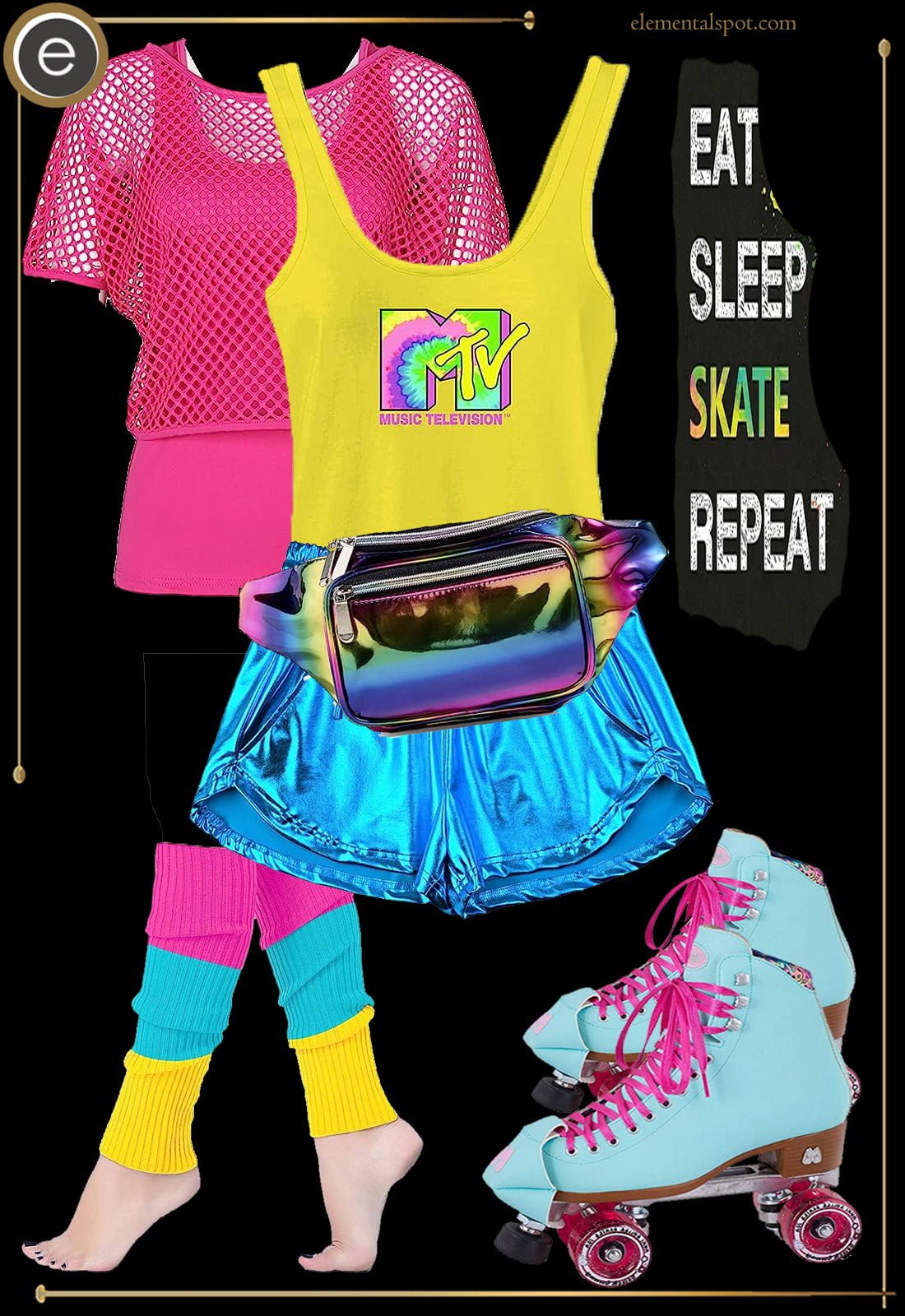 Roller Skating Outfits: Fashion on Wheels in Film History - Elemental Spot