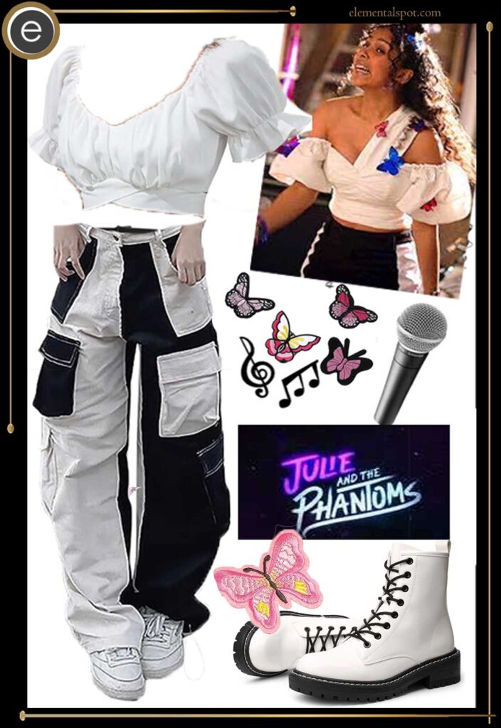 Julie and the Phantoms Outfit: 90’s Inspired Rock Chick Style ...