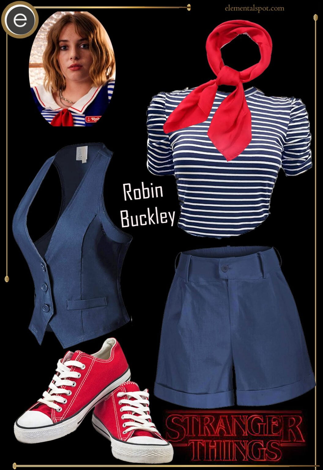 Steal Robin Buckleys Stranger Things Outfits Elemental Spot