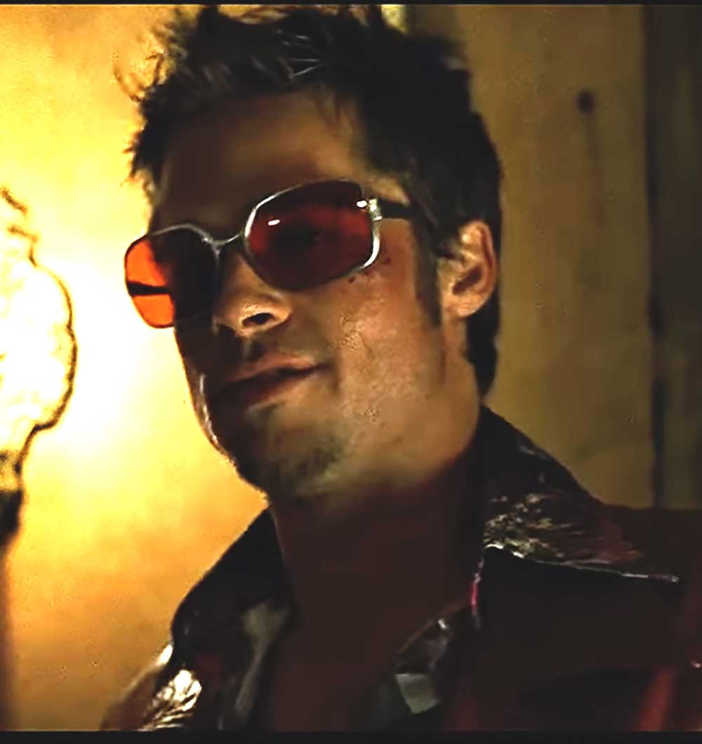 All Sunglasses Worn by Brad Pitt in Fight Club - Elemental Spot