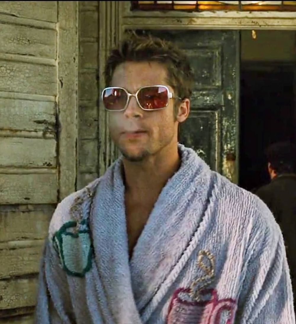All Sunglasses Worn by Brad Pitt in Fight Club - Elemental Spot
