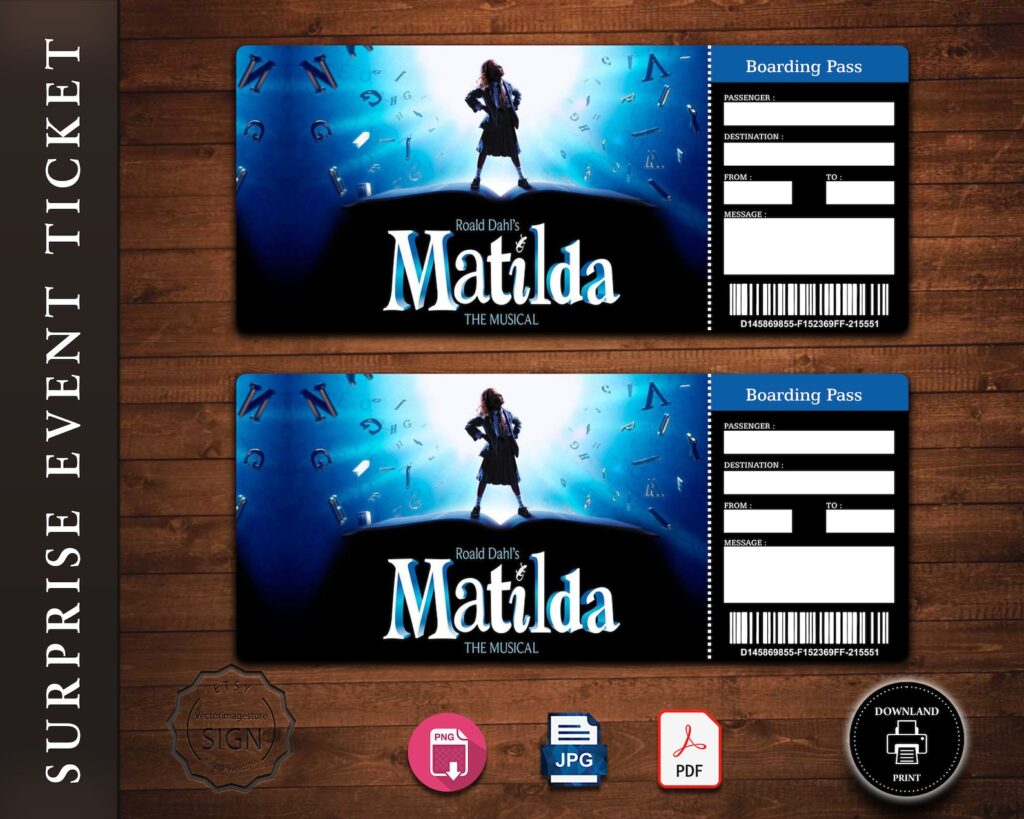 Top 10 Gift Ideas for Roald Dahl's Matilda the Musical Fans