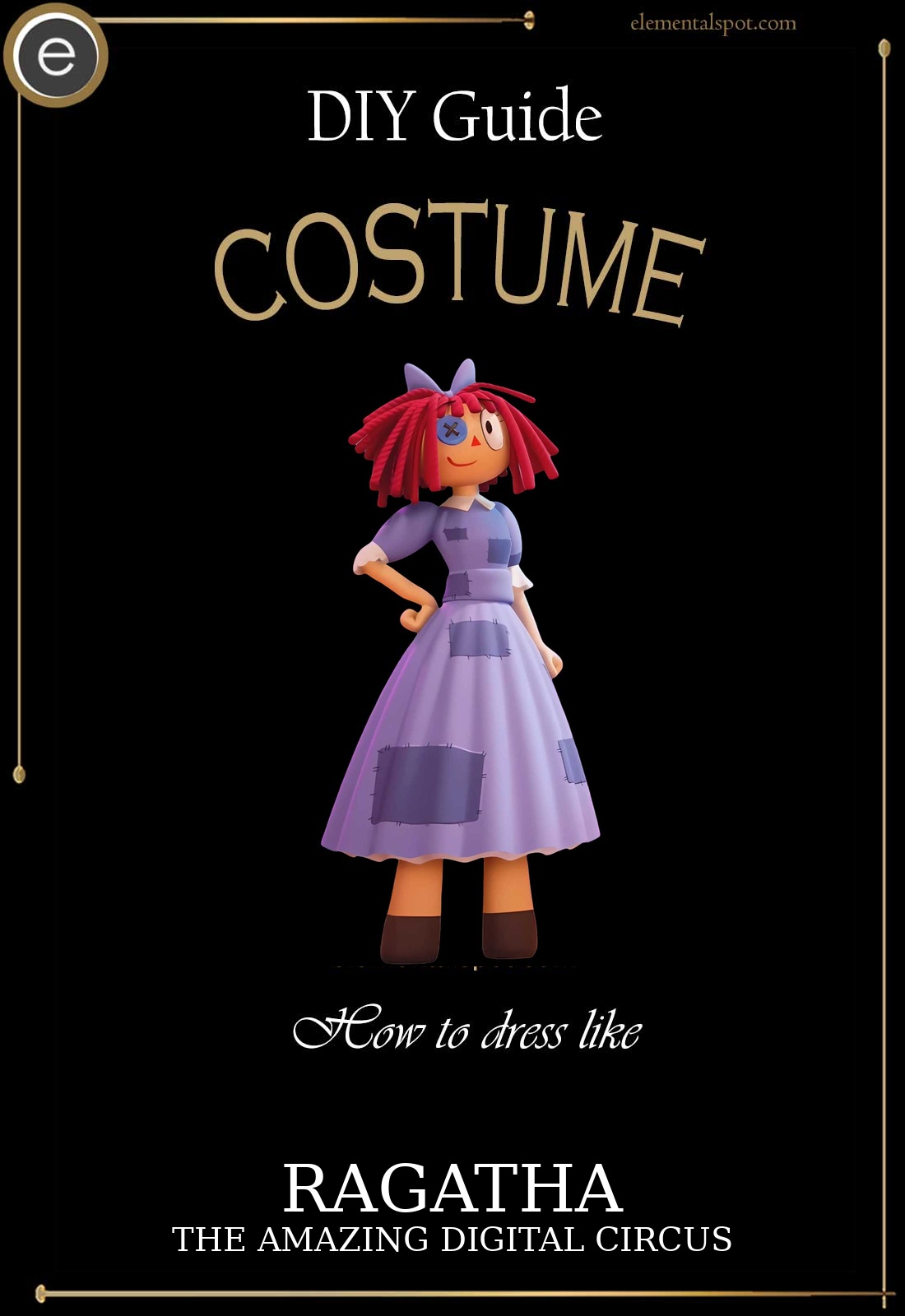 Dress Up Like Gangle From The Amazing Digital Circus - Elemental Spot