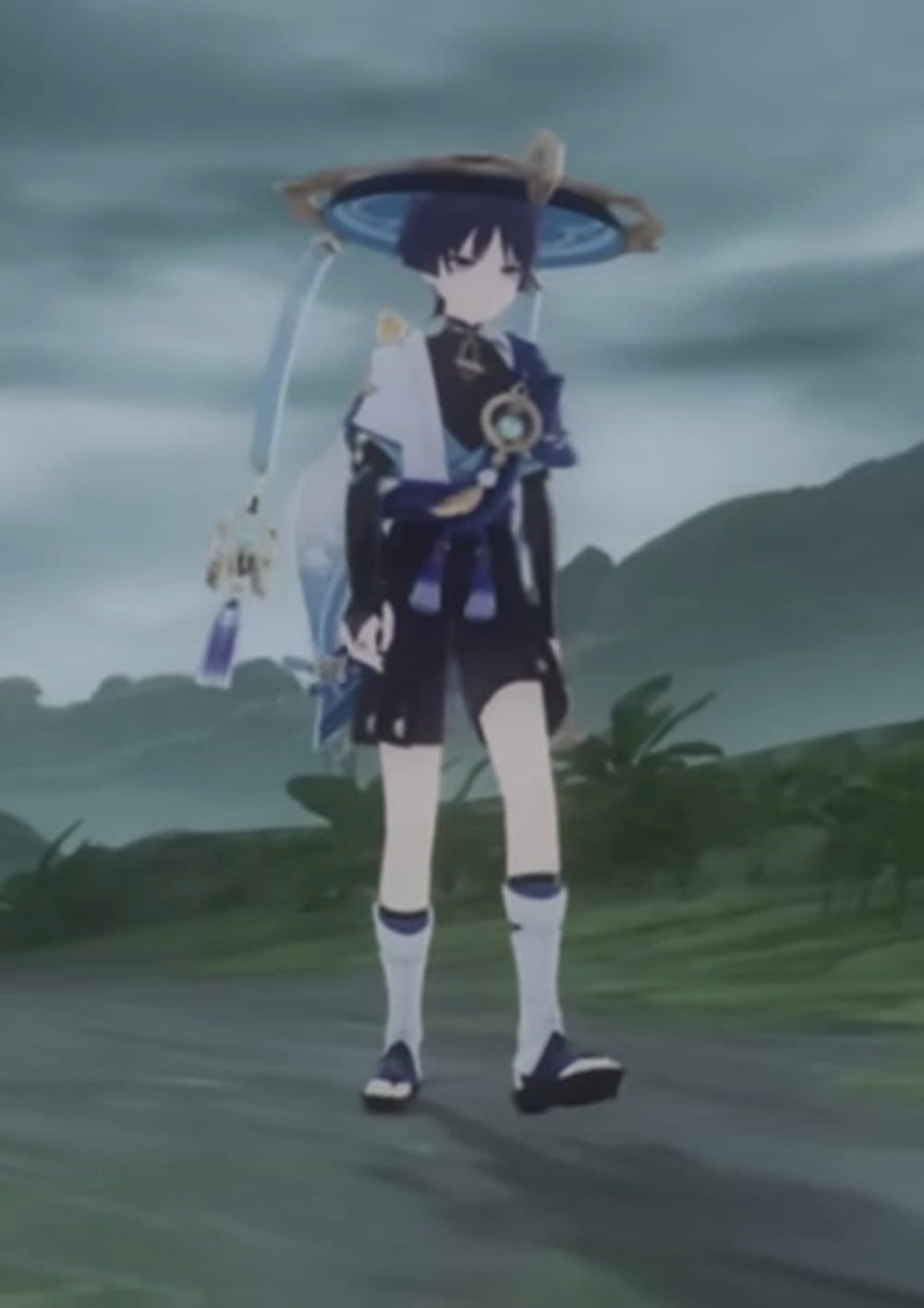 Wanderer Genshin Impact Costume - Elemental Spot